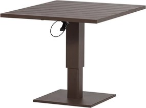 Kovový zahradní jídelní stůl 80x100 cm Tesso – WOOOD