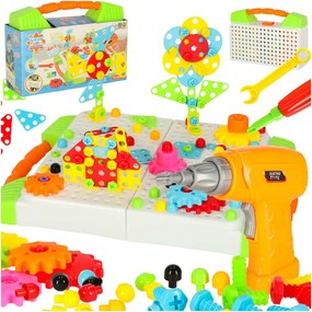Creative Corner Šroubovák vrták stavební bloky 181 prvků