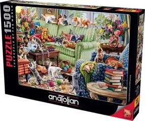 ANATOLIAN Puzzle Koťata v obýváku / 1500 dílků / od 12 let