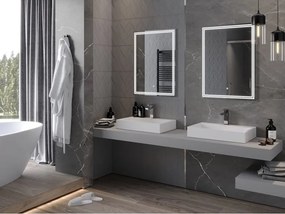 Mexen Taco osvětlené koupelnové zrcadlo 60 x 80 cm, LED 6000K, antifog - 9805-060-080-611-00