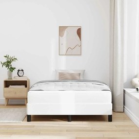 Rám postele s matrací Úplně bílá 120 x 190 cm textil 3398619