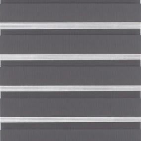 Panel na japonskou stěnu den/noc, 60x245cm, šedý