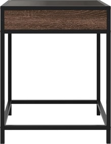 Noční stolek s Infinity LED hnědý dub 40 x 40 x 51 cm 3284095