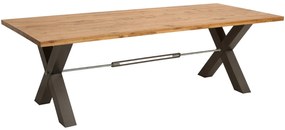 OnaDnes -20% Moebel Living Masivní dubový jídelní stůl Hogan 200x100 cm
