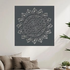 dřevo života Dřevěná mandala Propojení Zvolte rozměr (cm): 60x60, Zvolte barvu dekoru: Antracitová