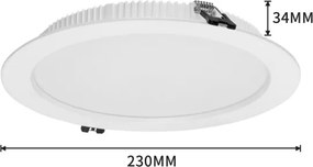Immax NEO 07295L - LED Stm. podhl. sv. DOWN LED/36W/230V Wi-Fi pr. 23 cm bílá
