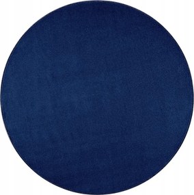 133x133 (průměr) kruh Kusový koberec Nasty 104447 Darkblue kruh