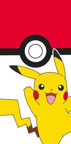 Dětská osuška Pokémon Pokéball a Pikachu