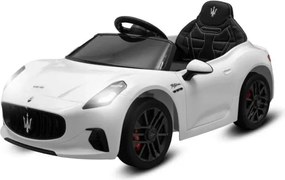 Elektrické autíčko Maserati GranTurismo Baby Mix bílé