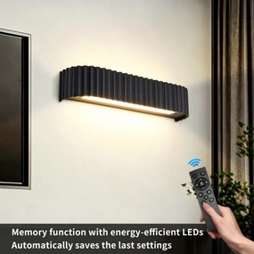 BRILAGI - LED Stmívat. nástěn. svít. FALCON MODERN LED/14W/230V 40 cm černá + DO