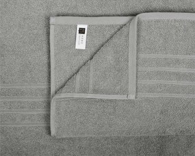Forbyt froté ručník FINER, wellness, šedý, 50x95cm