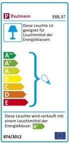 P 98897 Outdoor LED svítidlo - zápich do země IP44 3x3,5W GU10 černá - PAULMANN