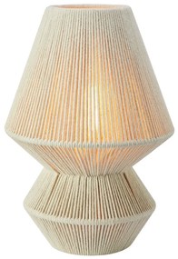 Stolní lampa v přírodní barvě s textilním stínidlem (výška 34 cm) Razzo – Markslöjd