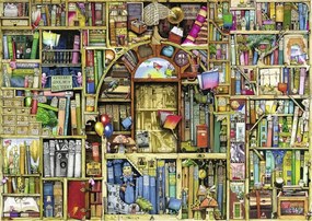 Ravensburger puzzle bizarní knihovna 2, 1000 dílků