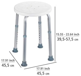 Stolička do vany či sprchy Wenko Bath/Shower Stool, 45 x 45 cm