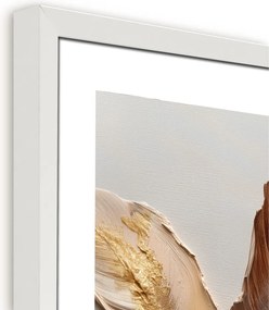 Tištěný obraz s rámem 40x50 cm Golden Strelitzia – Styler