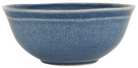 IB LAURSEN Keramická miska Blue Dunes, modrá barva, keramika
