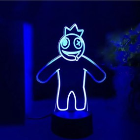 3D LED Lampička Roblox Rainbow Friends