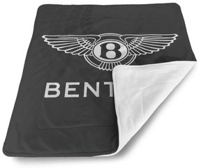 Sablio Deka pro miminko Logo Bentley Černý - 80x100 cm