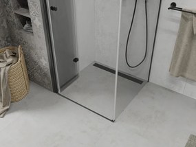 Mexen Lima sprchový kout 90x90cm, čiré sklo, černý rám, 856-090-090-70-00