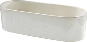 Adventní svícen 26 x 11 cm - bílá