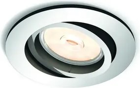 Philips Donegal lesklý chrom / Podhledové svítidlo / GU10 / 5,5W bez z