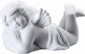 Figurka Classic anděl ležící na obláčku malá