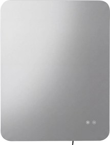 Koupelnové zrcadlo Palmiro 70x90 cm – čiré sklo