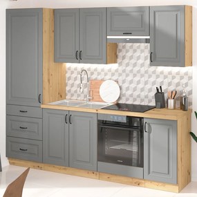 STILO ad | horní regál 30 G-108 ZAK ukončovací s policemi | 30 cm | EXTRA VYSOKÝ | UNI provedení | artisan