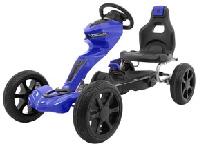 Šlapací čtyřkolka Go-Kart Grand modrá