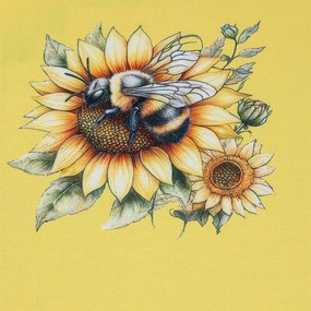 Středový ubrus SUNFLOWERS 85 x 85 cm