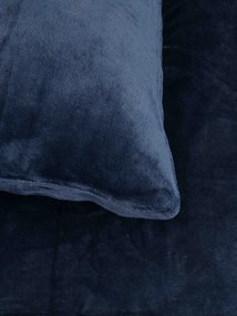 Prodloužené povlečení mikroplyš Exclusive – Laura námořnická modrá