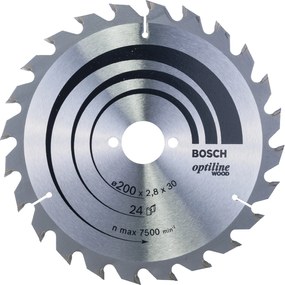 Pilový kotouč Bosch Optiline Wood 200x30 mm Dostupné varianty: Pilový kotouč Bosch Optiline Wood 200x30 mm/24z.
