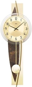 Designové nástěnné kyvadlové hodiny 7453 AMS 67cm