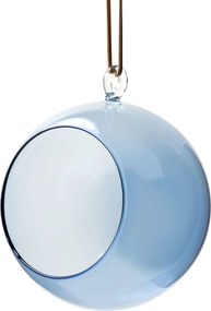 Dekorační koule Muurla Coloured 12 cm nebově modrá