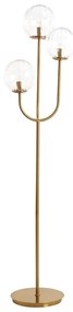 Stojací lampa ve zlaté barvě (výška 162 cm) Magdala – Light &amp; Living