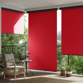 vidaXL Balkonová zástěna 175 x 250 cm [317862] Barva: Červená
