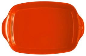 EH Ultime zapékací mísa obdélníková 42,5x28x8,5 cm oranžová Toscane