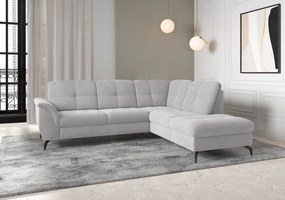 XXXLutz ROHOVÁ SEDAČKA, textil, barvy stříbra Sit & More - Sedací soupravy - 000144013385
