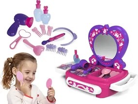 CHICOS Kosmetický stolek Beauty Center Premier / Se zrcadlem / 12 dopl