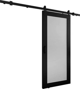 Posuvné dveře LOFT ADIO 1 černý + bílý 80