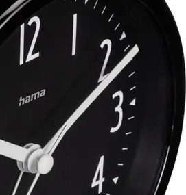 Hama Skye černá / budík / tichý chod