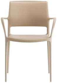 PEDRALI - Židle s područkami ARA 315 DS - světle hnědá