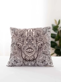 MK Lůžkoviny Povlak na polštář mikroplyš 45 x 45 cm - Buddha 5 L02