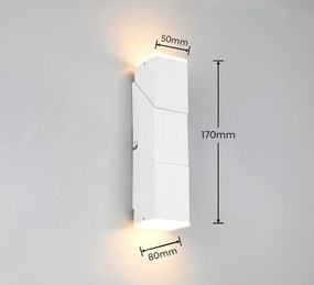 Bílé LED nástěnné svítidlo Raglan – Trio