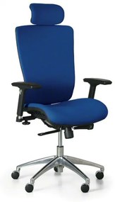 Kancelářská židle LESTER F, modrá