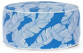 Sedačka nafukovací Blumfeldt Cloudio, 55 x 28 cm (Ø x V), PVC/polyester, modrá