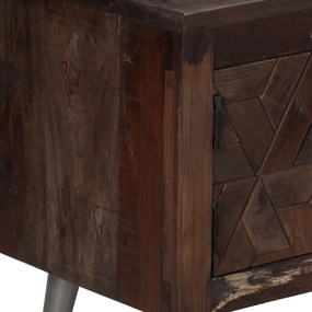 TV stolek masivní recyklované dřevo 140 x 30 x 45 cm