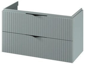 Cersanit Tirso, závěsná skříňka pod umyvadlo 994x447x572 mm, zelená matná, S1015-012