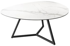 Massive home | Konferenční stolek MARVELOUS WHITE 90 CM keramika